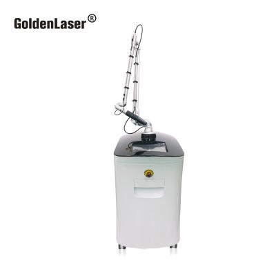 Cina macchina di rimozione della pigmentazione del tatuaggio del laser di picosecondo del laser del ND Yag di 400mj 532nm in vendita