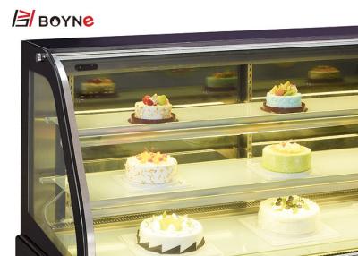 Cina Fan dritto della cima del banco che raffredda il frigorifero commerciale dell'esposizione del dolce per il negozio del forno in vendita