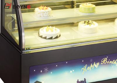 Cina Fan dritto della cima del banco che raffredda il frigorifero commerciale dell'esposizione del dolce per il negozio del forno in vendita
