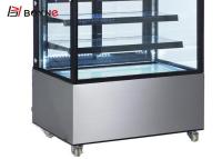 China Vertical Refrigerated Display Cabinet 3-Layer Bakery Showcase 270L 480W Air Cooling for sale