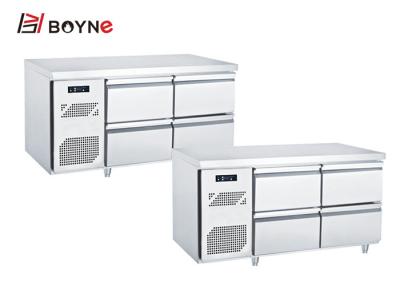 China 285W Commercial Catering Undercounter Fridge , 4 Drawer Adjustable Shelf Industrial Fridge Freezer for sale
