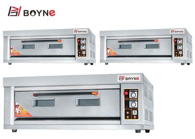 Cina Forno di gas commerciale del negozio del forno, i vassoi di una piattaforma tre che cuociono Oven With Glass Viewing Door in vendita