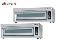 China Microcomputer Controlled Electric Oven One Layer Three Trays 380V 8.4kW Baking Bread Cake for sale