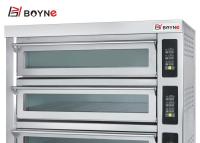 China Mid End Microcomputer Control Deck Oven One Deck Three Trays 380V 8.4kW for Bread Shop for sale
