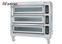 China Mid End Microcomputer Control Deck Oven One Deck Three Trays 380V 8.4kW for Bread Shop for sale