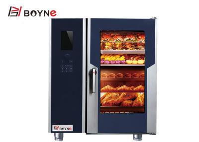 Cina 10 vassoi di acciaio inossidabile cuociono a vapore la versione LCD di Combi Oven With Injection di tipo aggiornato in vendita