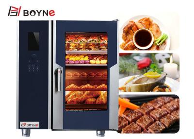 Cina 10 vassoi di acciaio inossidabile cuociono a vapore la versione LCD di Combi Oven With Injection di tipo aggiornato in vendita