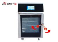 China Touch Tablet 4 Tray Combi Oven Bread Baking Steaming Multi Function oven for sale