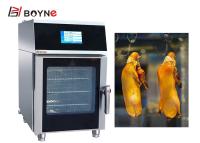 China Touch Tablet 4 Tray Combi Oven Bread Baking Steaming Multi Function oven for sale