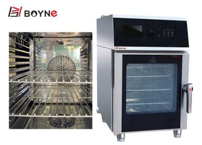 Cina Funzione della mensa dell'hotel della cucina di 4 Tray Combi Oven Injection Commercial multi in vendita