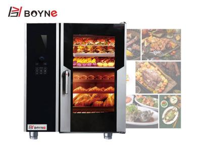 Cina 10 Tray Electric Combi Oven Steaming e multi funzione bollente per la cucina in vendita