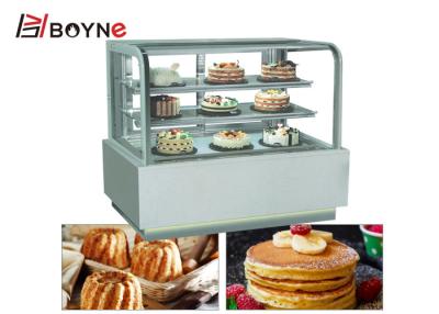 Cina Congelatore del dolce di strato di stile giapponese tre con la base di marmo per il negozio del forno in vendita