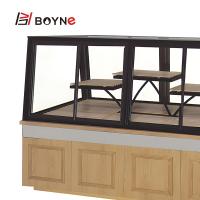 China Single Sided Two Layer Bread Display Cabinet 1500mm for Bakery Shop for sale