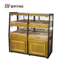 China Single Sided Two Layer Bread Display Cabinet 1500mm for Bakery Shop for sale