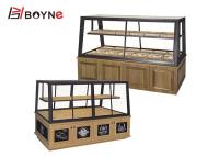China Single Side Normal Temperature Cake Display Case Bread Display Cabinet for sale