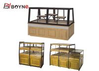 China Single Side Normal Temperature Cake Display Case Bread Display Cabinet for sale