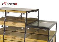 China Two Side Opened Bakery Pastry Display Case 1500mm Wooden Base Cabinet for sale