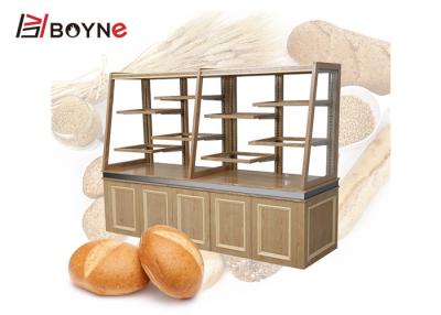 Cina Vetrina su ordinazione dell'esposizione del pane dell'isola del contenitore per esposizione del dolce della mensa di dimensione in vendita