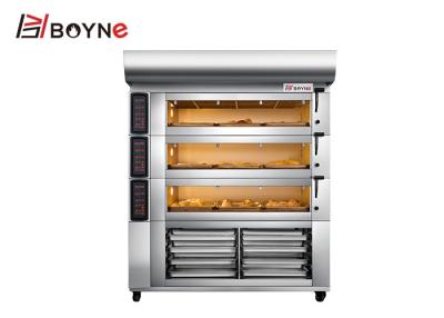 Cina Fermentazione elettrica dei vassoi di Oven With 10 del forno di controllo del microcomputer per il negozio del forno in vendita