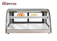 China Tabletop Cake Cooling Display Cabinet 900mm 1200mm Glass Showcase for Bakery for sale