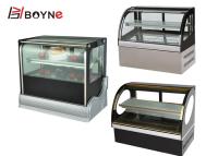 China Tabletop Cake Cooling Display Cabinet 900mm 1200mm Glass Showcase for Bakery for sale