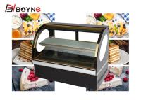 China Tabletop Cake Cooling Display Cabinet 900mm 1200mm Glass Showcase for Bakery for sale