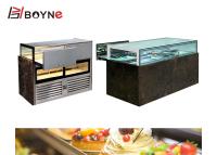 China Drawer Type Chocolate Cake Showcase Chiller 220V 1200mm Customized for sale