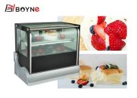 China Two Layer Table Top Cake Display Chiller 900mm 220V with Socep Compressor for sale