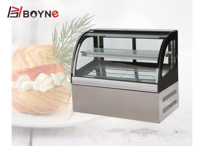 Cina Vetrina di raffreddamento del piccolo del ripiano 450W del dolce panino del contenitore per esposizione in vendita