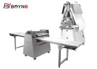 China Full Automatic Croissant Making Machine Dough Sheeter 1-50mm 650mm Roller for sale