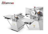 China Folding Vertical Dough Sheeter 0.55kw 220V Floor Type Bakery Equipment for sale