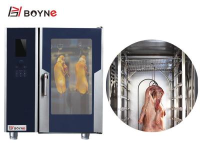 Cina 10 vassoi di acciaio inossidabile cuociono a vapore la versione LCD di Combi Oven With Injection di tipo aggiornato in vendita