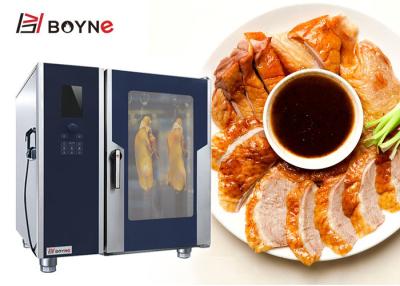 Cina 10 vassoi di acciaio inossidabile cuociono a vapore la versione LCD di Combi Oven With Injection di tipo aggiornato in vendita