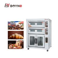 China Electric Two Deck Four Tray Deck Oven 16kW 380V with Twelve Proofer for Bakery for sale