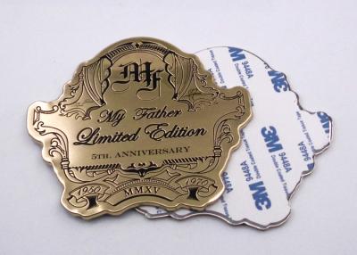 China Heat Resistant Colth Embossed Metal Tags And Plates Copper For Decoration for sale