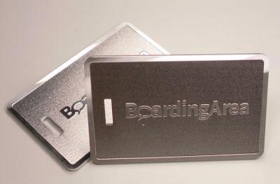 China Aluminum Custom Metal Plates For Hats , Small Engraved Metal Plates 2 MM Thickness for sale