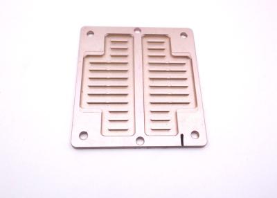 China Custom CNC Metal Stamping Parts Aluminum Anode With 3M Self Adhesive for sale
