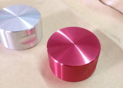 China Aluminum CNC Turning Metal Stamping Tags Control Knob With Polishing Chamfer for sale