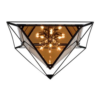 China minimalist ceiling lamp personality lamps aisle hotel cafe glass diamond creative for sale