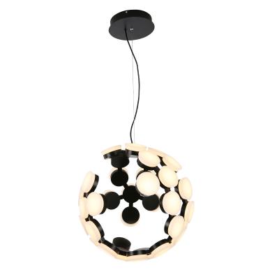 China Aluminum Modern Led Ceiling Chandelier Hanging Pendent Lights for sale