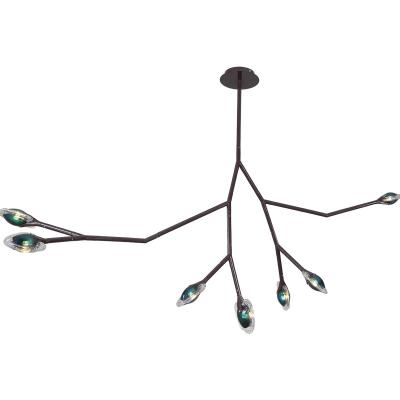 China Large Hotel Modern Luxury Acrylic Chandelier Pendant Lighting for sale