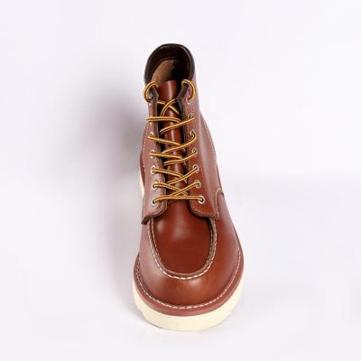 Cina Funzione di protezione per tutte le stagioni Unisex pelle di mucca a grano pieno suola EVA Scarpe di sicurezza Goodyear di alta qualità in vendita