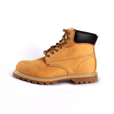 Cina Personalizzabile Nuovo stile Calzature di sicurezza Good Year Materiale in pelle di mucca a grano pieno Moda ventilata in vendita