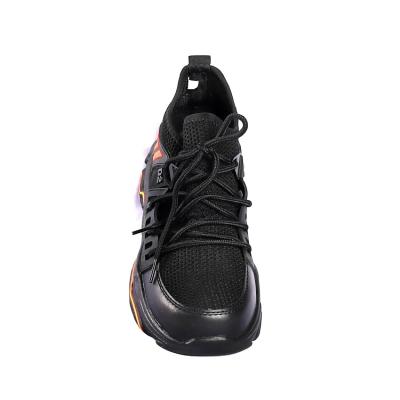Cina Calzature unisex in tessuto nero a taglio basso / resistenti Lace up Steel Toe Woodland Safety Shoes in vendita