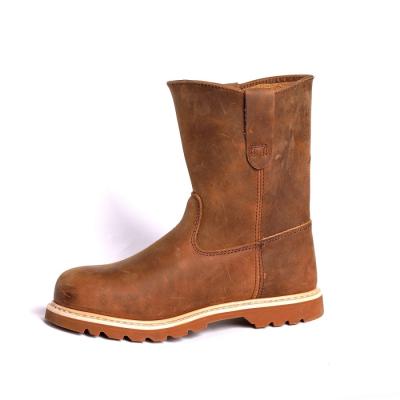 Cina Scarpe Goodyear ad assorbimento degli urti non scivolose impermeabili a lacci chiusura lavoro stivali di sicurezza unisex in vendita