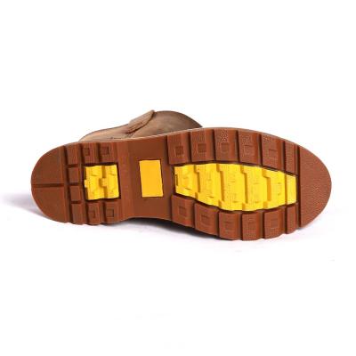 Cina Scarpe Goodyear ad assorbimento degli urti non scivolose impermeabili a lacci chiusura lavoro stivali di sicurezza unisex in vendita