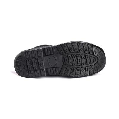 Cina Black Lace Up Leather Mesh Metal PU Sole Protezione Migliorata Comfort Scarpe di sicurezza EVA Brand in vendita