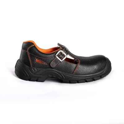 Cina Lace Up PU Sole Intaglio di cuoio Maglia superiore Comodo EVA Stivali da lavoro Scarpe di sicurezza in vendita