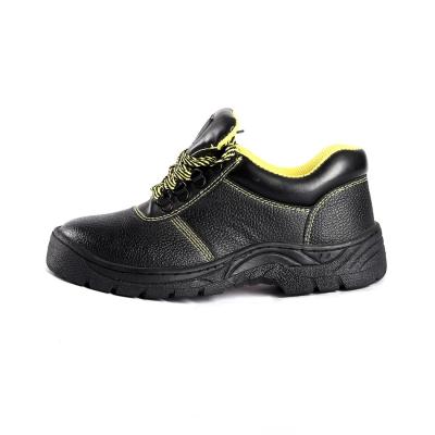 China Pés de aço Homens Mulheres Sapatos de segurança Confortável EVA sola interna em relevo Couro de vaca superior malha à venda
