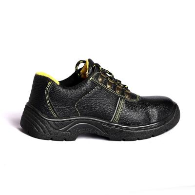Cina Confortevole suola EVA Acciaio a punta Nera Maglia di cuoio PU sola resistenza alla foratura Scarpe di sicurezza di lavoro in vendita